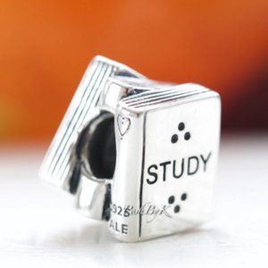 Pandora | Jewelry | Pandora Study Book Charm 79536 | Poshmark